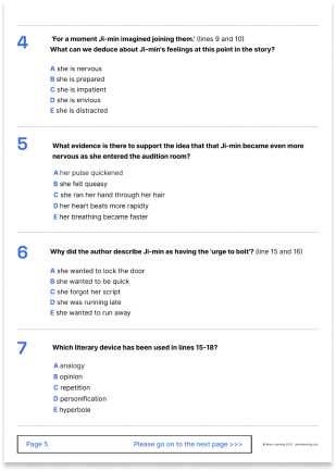 Free 11 plus practice paper